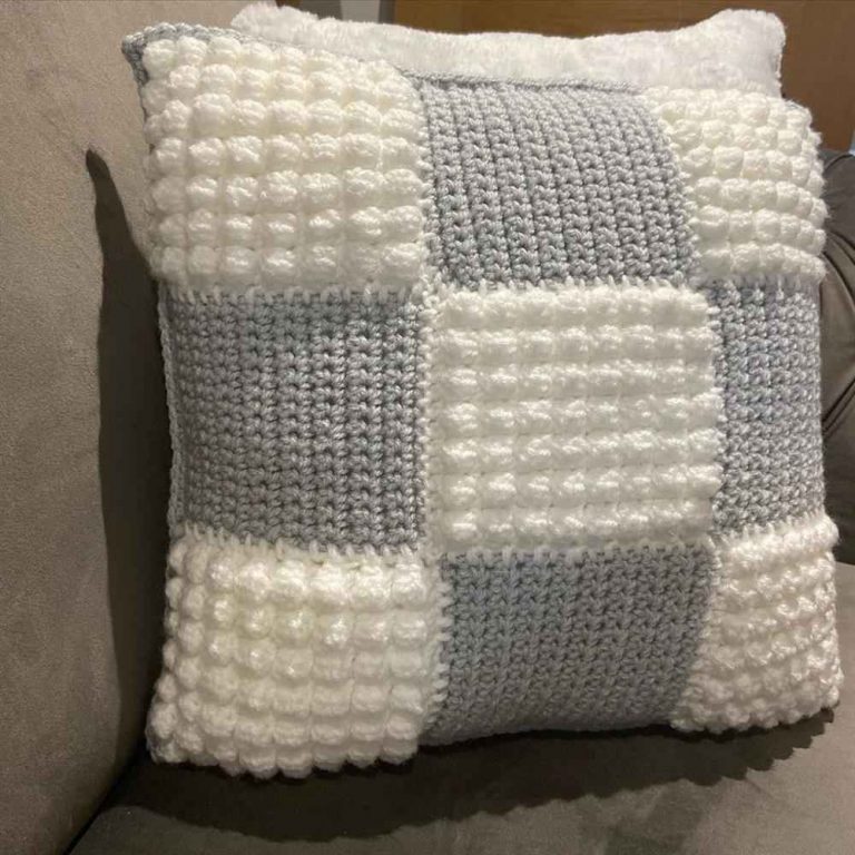 Almofada de Crochê: como fazer passo a passo +70 modelos - Artesanato ...