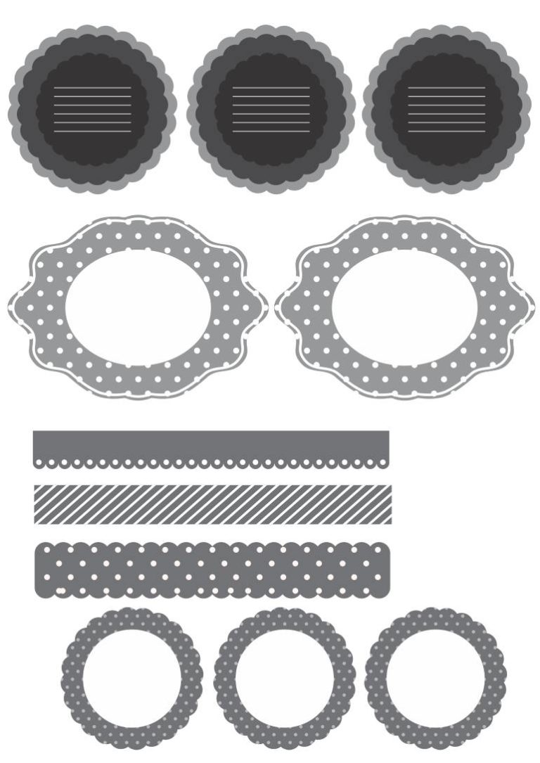 Tags para imprimir: como criar e editar seus próprios moldes grátis ...