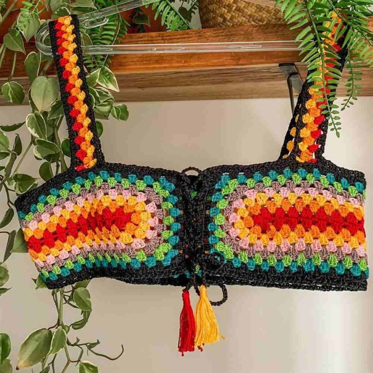 Top de crochê: como fazer passo a passo +40 modelos imperdíveis ...