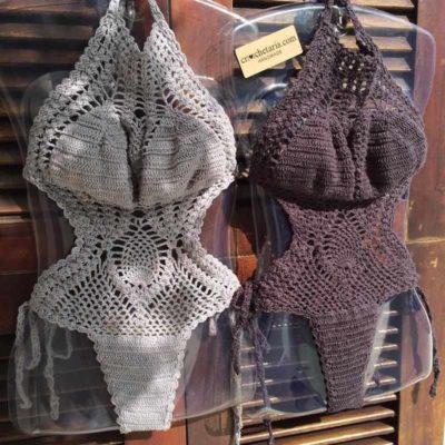 Maiô de crochê: passo a passo +50 modelos para arrasar no look ...
