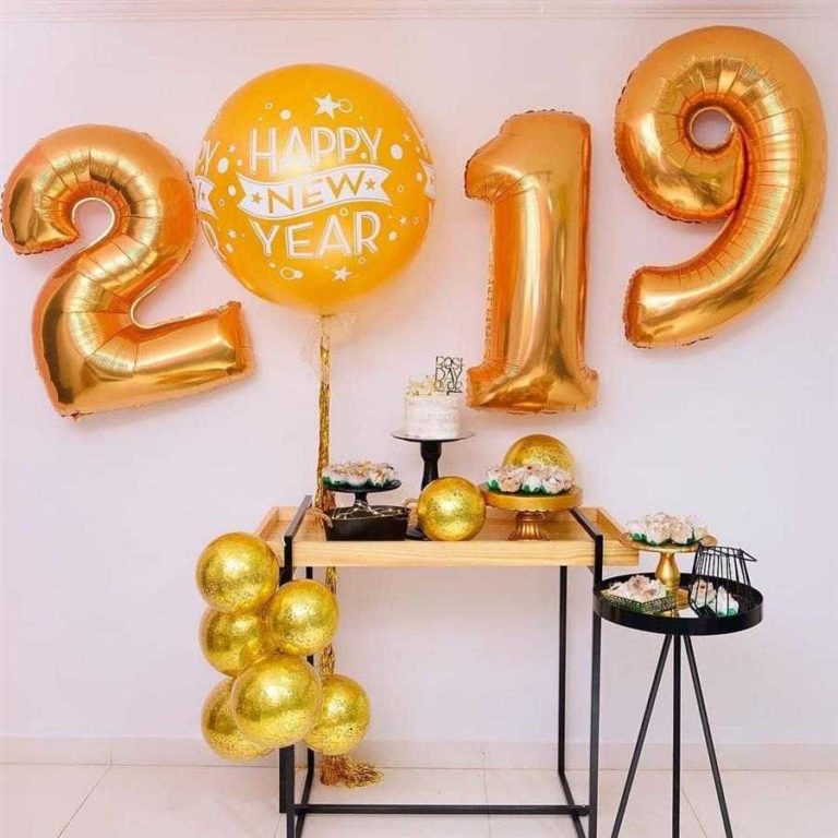 Como fazer uma decoração de Réveillon simples e barata passo a passo ...