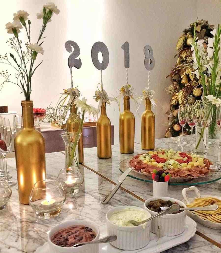 Como fazer uma decoração de Réveillon simples e barata passo a passo ...