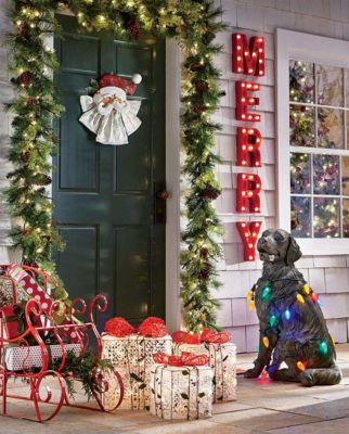 Festão de Natal: 45 ideias para decorar árvores e ambientes ...
