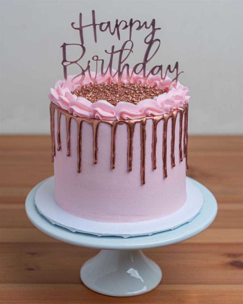 Bolo Rose Gold: como fazer +60 criações modernas e irresistíveis ...