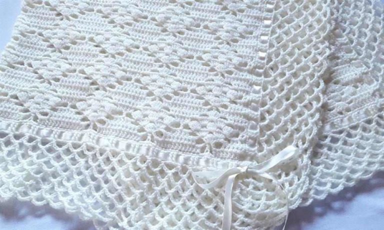 Manta de crochê para bebê: 70 Ideias e passo a passo fácil de como ...