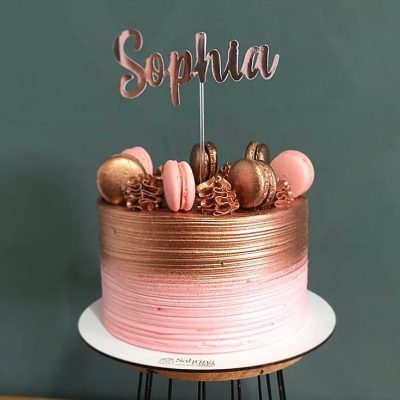 Bolo Rose Gold: como fazer +60 criações modernas e irresistíveis ...