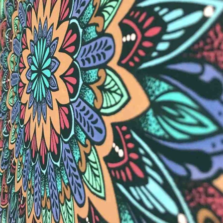 Mandala Colorida: +75 modelos com combinações de cores perfeitas ...