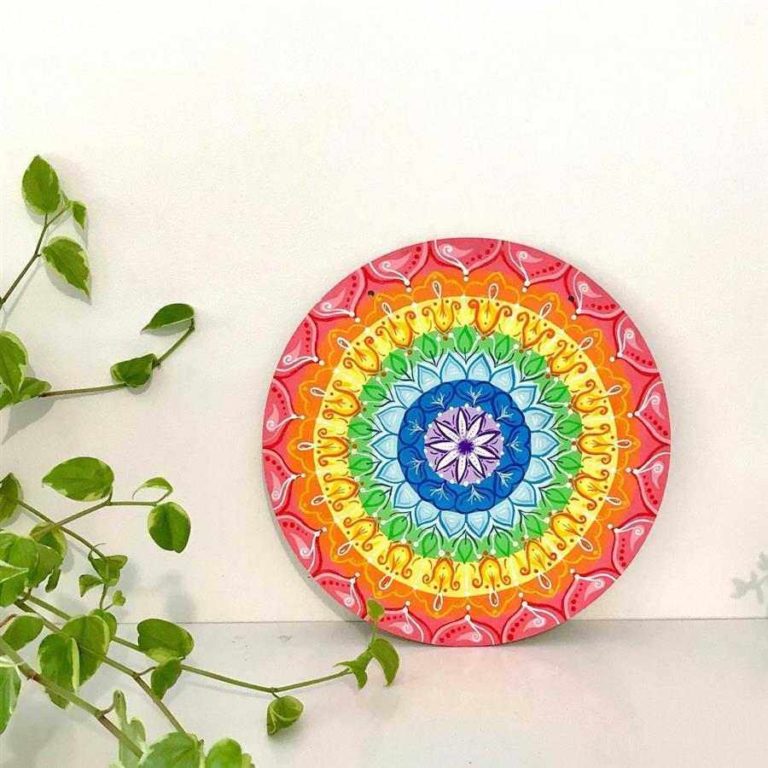 Mandala Colorida: +75 modelos com combinações de cores perfeitas ...