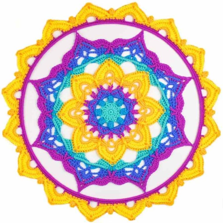 Mandala Colorida: +75 modelos com combinações de cores perfeitas ...