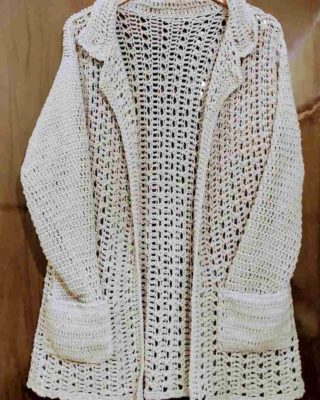 60 Modelos de cardigan de crochê: do básico aos super coloridos ...