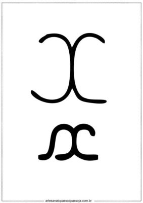 Alfabeto Cursivo Maiúsculo e Minúsculo para imprimir - Artesanato Passo ...