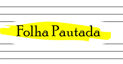 Folha pautada para imprimir: como fazer no Word, modelo pronto em PDF ...