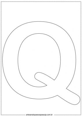 Molde de letras grandes em PDF para painel, aniversário e EVA ...