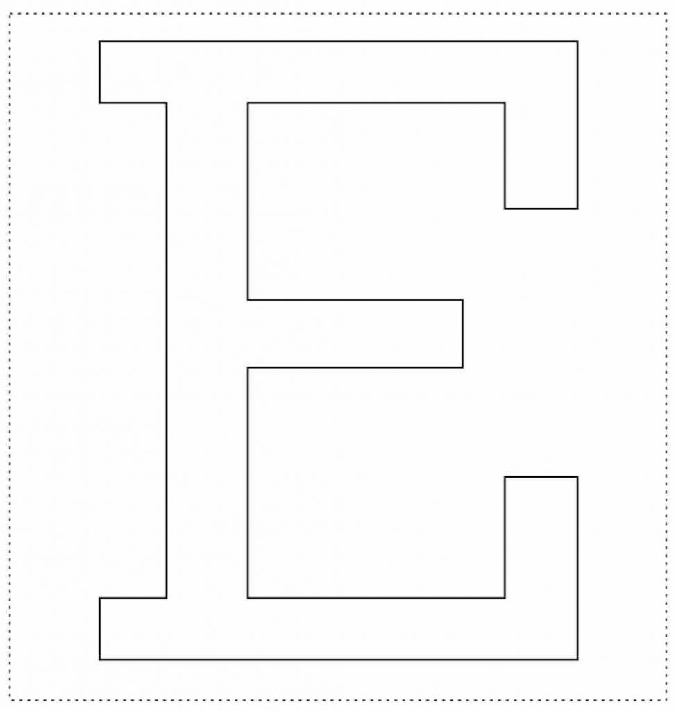 Molde letra E para imprimir: maiúscula, minúscula e cursiva ...