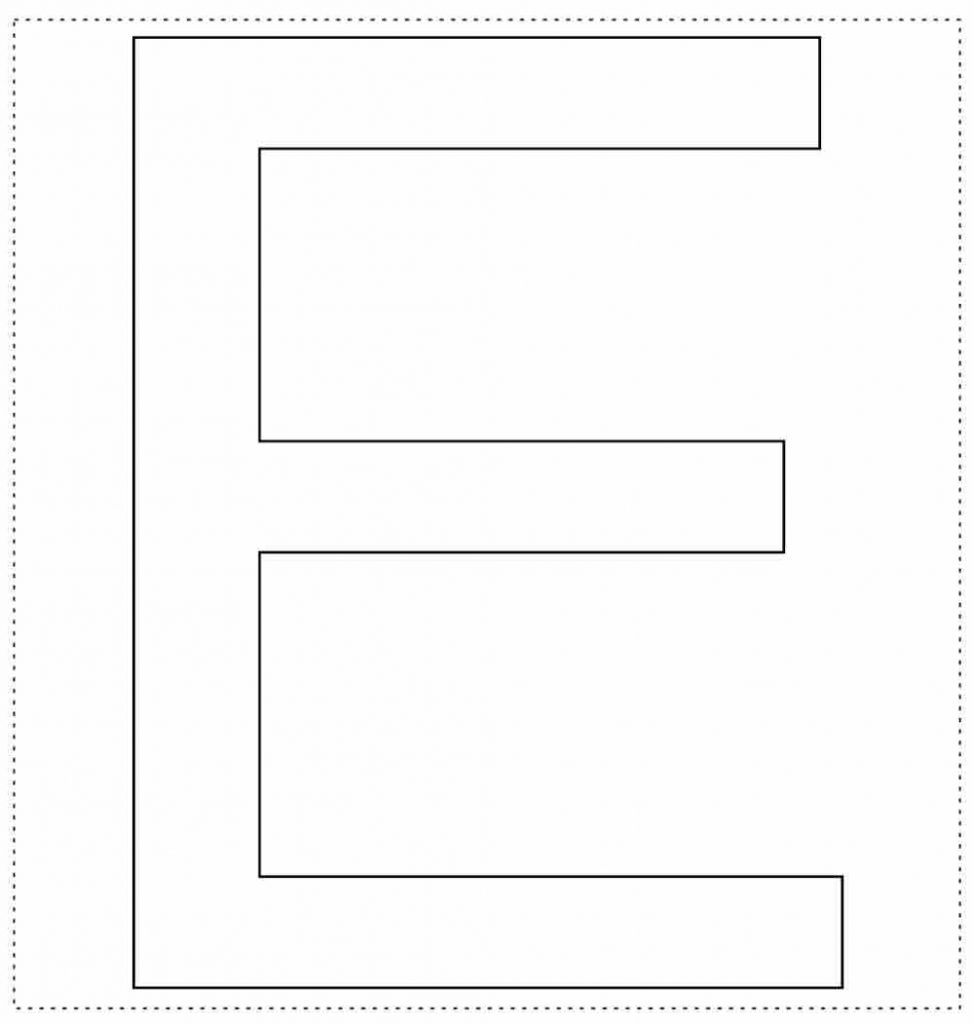 Molde letra E para imprimir: maiúscula, minúscula e cursiva ...