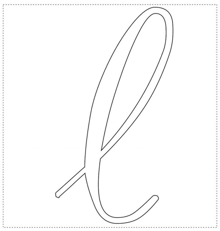Molde letra l para imprimir, copiar, recortar e aproveitar - Artesanato ...