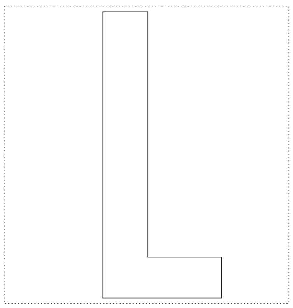Molde letra l para imprimir, copiar, recortar e aproveitar - Artesanato ... Molde letra l para imprimir, copiar, recortar e aproveitar - Artesanato ...