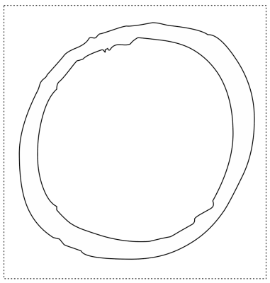 Molde Letra O para imprimir tamanho grande - Artesanato Passo a Passo!