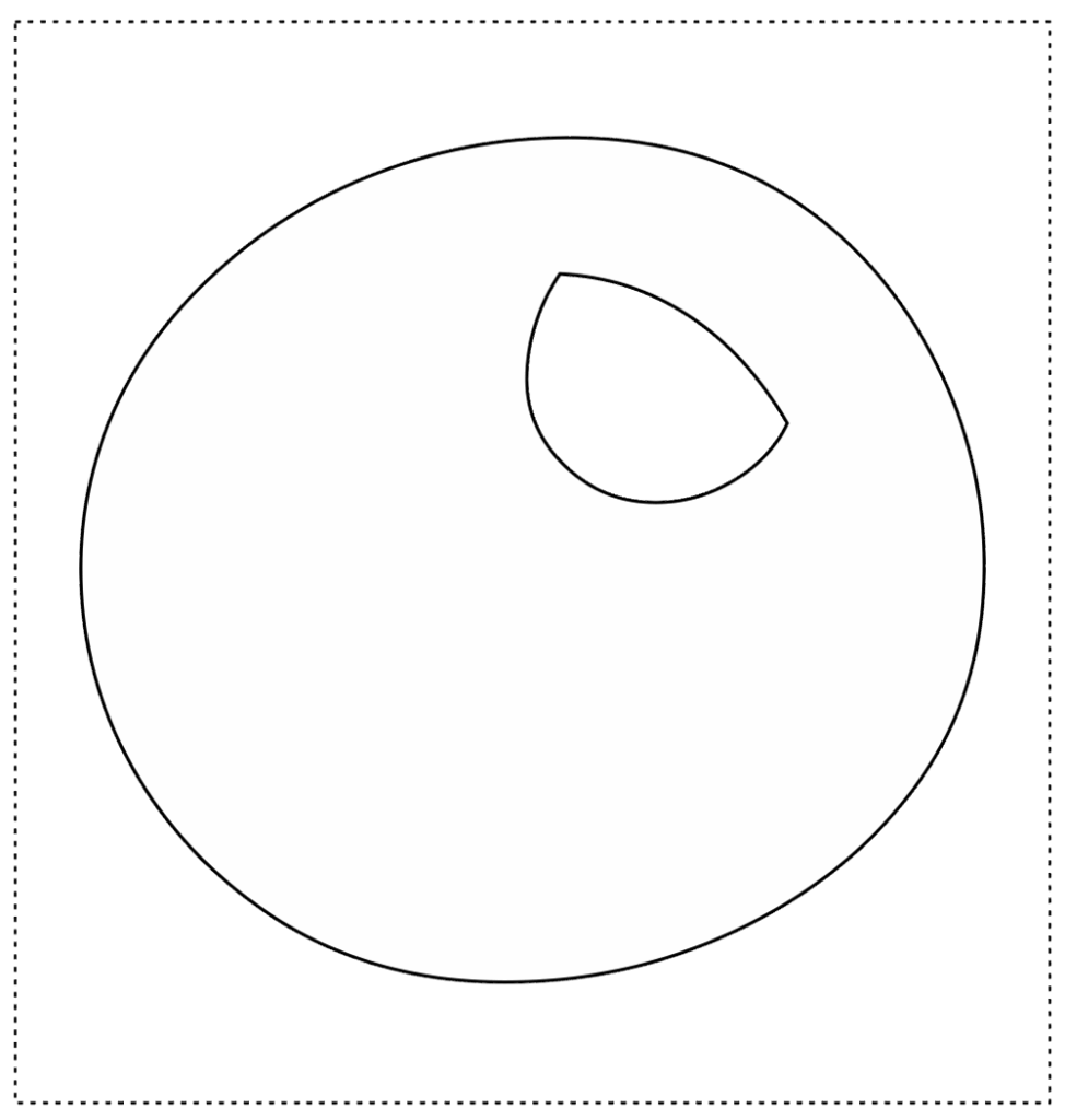 Molde Letra O para imprimir tamanho grande - Artesanato Passo a Passo!