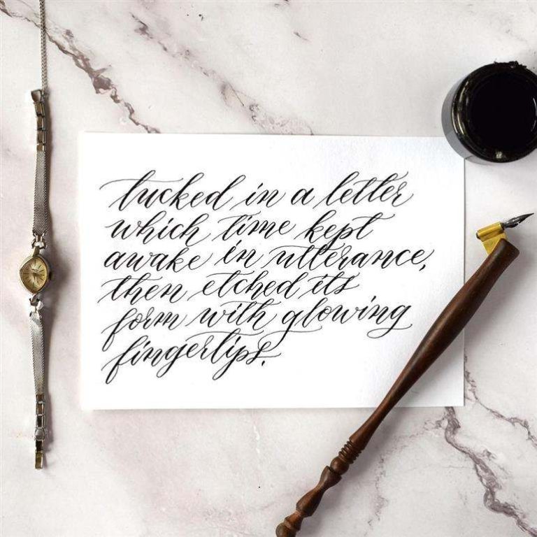 Caligrafia artística: aprenda técnicas e exercícios para iniciantes ...