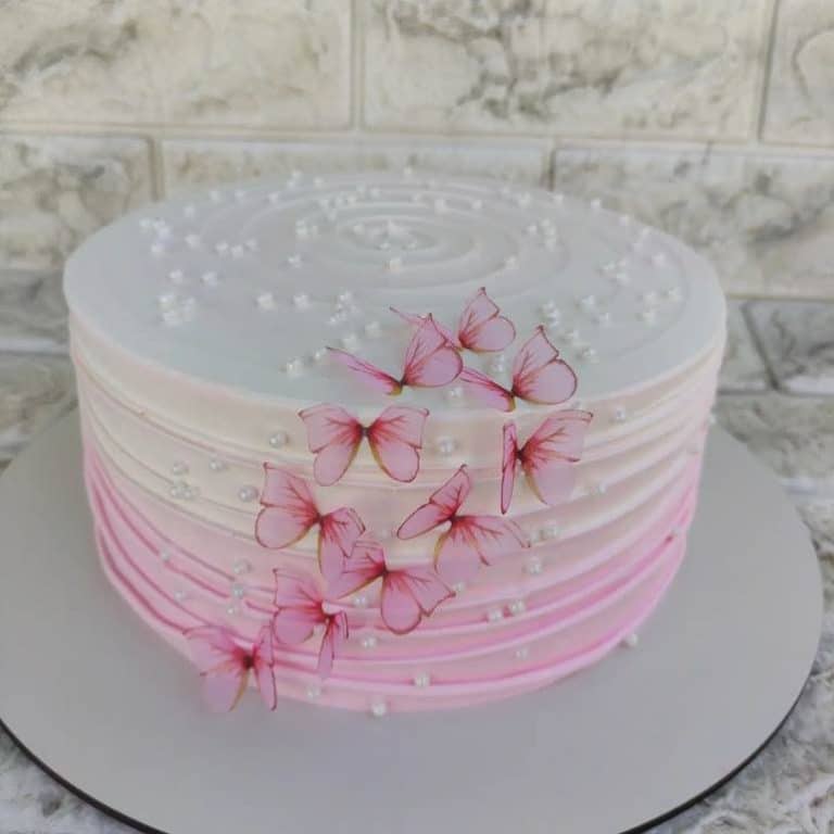 Bolo Rosa: modelos encantadores com cores e combinações variadas ...