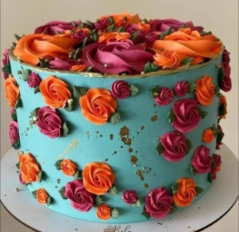 Bolo com flores: +25 ideias para aniversários e casamentos - Artesanato ...