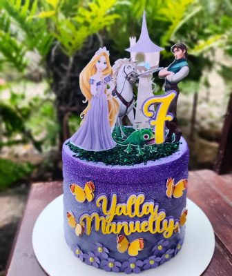 40 Ideias de bolo roxo com glitter super tendência - Artesanato Passo a ...