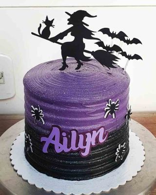 40 Ideias de bolo roxo com glitter super tendência - Artesanato Passo a ...