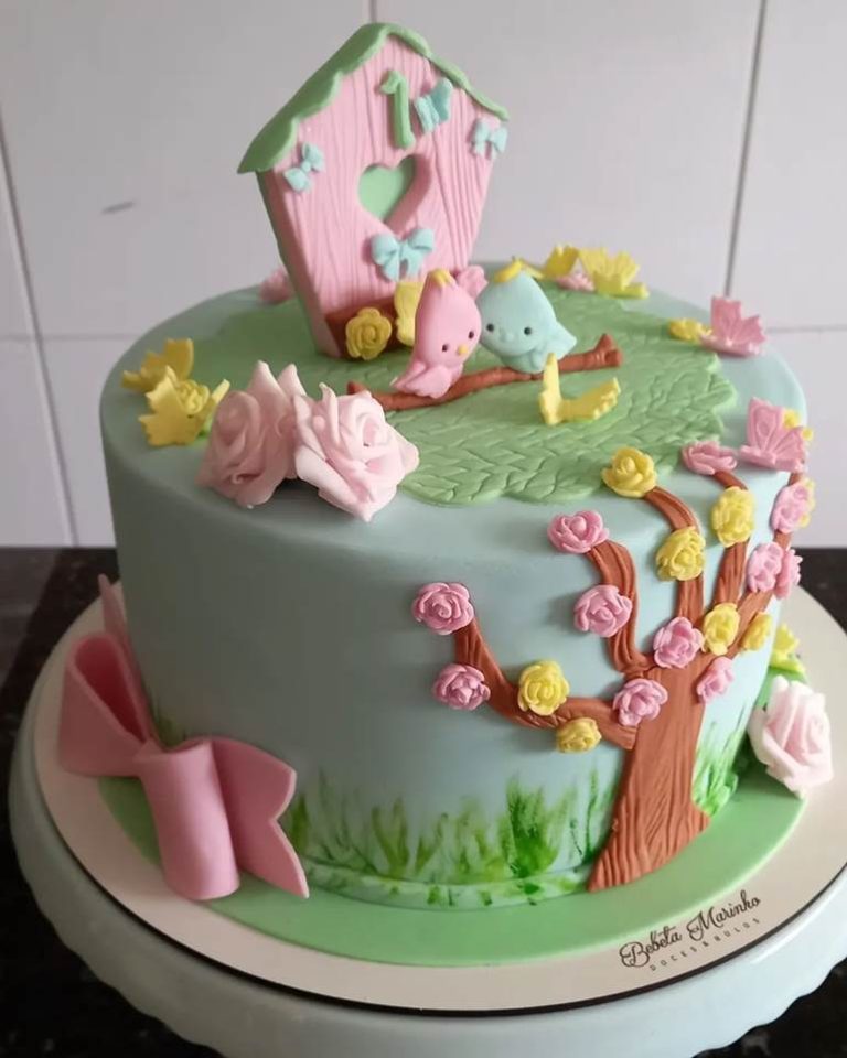 Bolo Jardim Encantado: 55 sugestões encantadoras do tema mais legal do ...