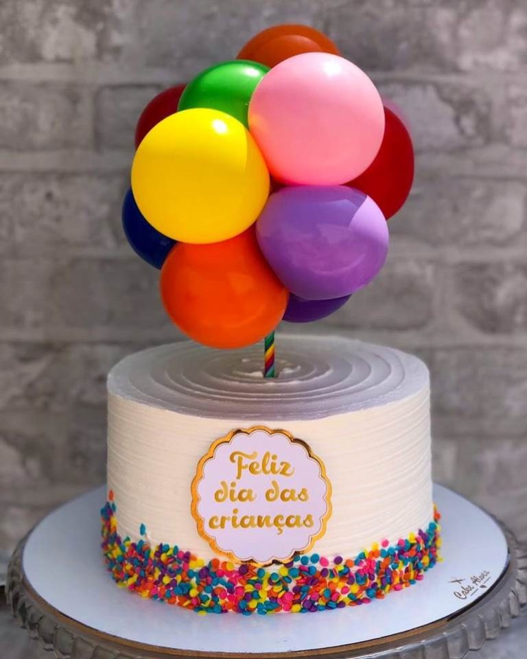 Bolo Dia das Crianças: 60 modelos lindos para encantar os pequenos ...