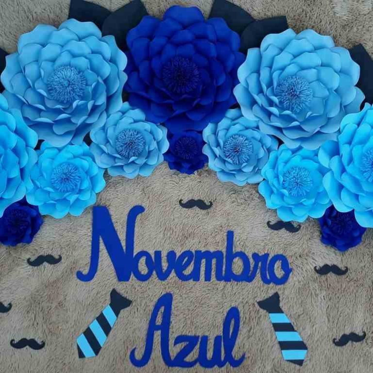 Decoração Novembro Azul: 24 ideias para decorar esse tema tão ...