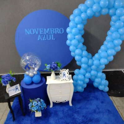 Decoração Novembro Azul: 24 ideias para decorar esse tema tão ...