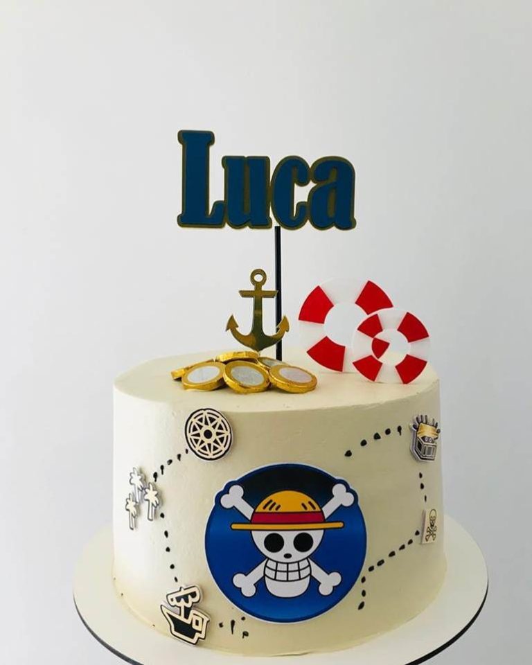 Bolo One Piece: 50 Modelos perfeitos para uma festa animada ...