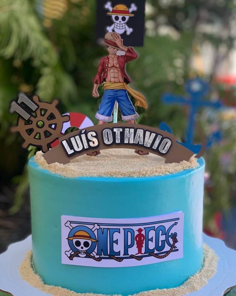 Bolo One Piece: 50 Modelos perfeitos para uma festa animada ...