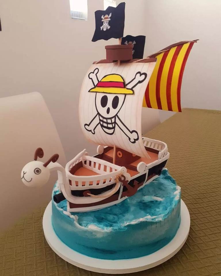 Bolo One Piece: 50 Modelos perfeitos para uma festa animada ...