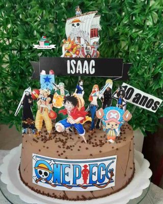 Bolo One Piece: 50 Modelos perfeitos para uma festa animada ...