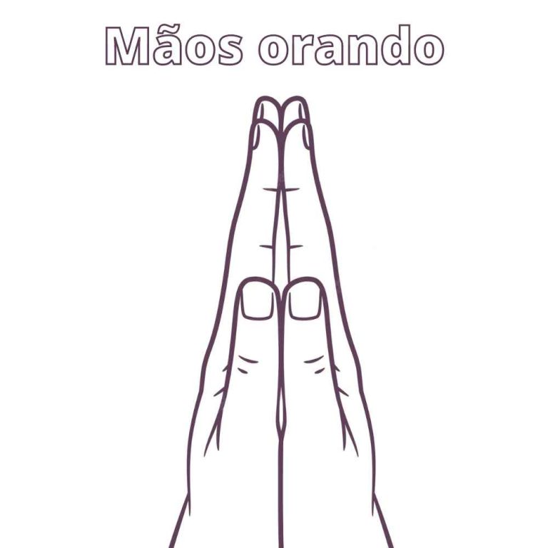 Molde de mão para imprimir grande e pequeno - Artesanato Passo a Passo!