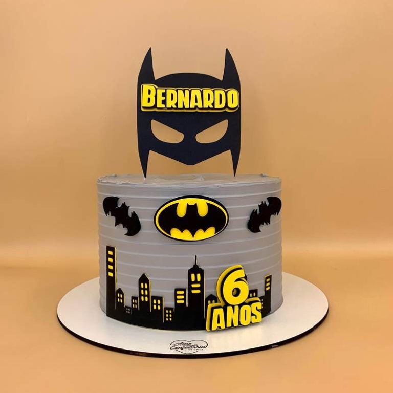 Bolo do Batman: 60 modelos fantásticos do homem morcego - Artesanato ...