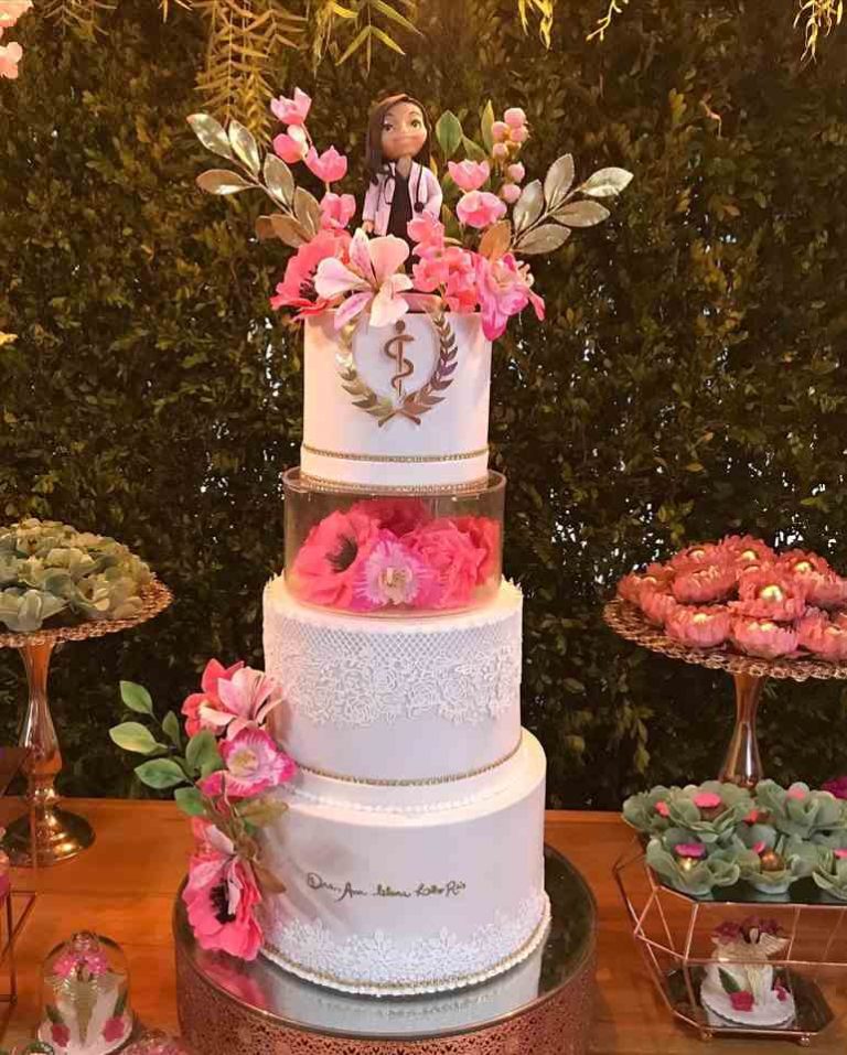 Bolo de Formatura: 70 ideias maravilhosas para comemorar - Artesanato ...