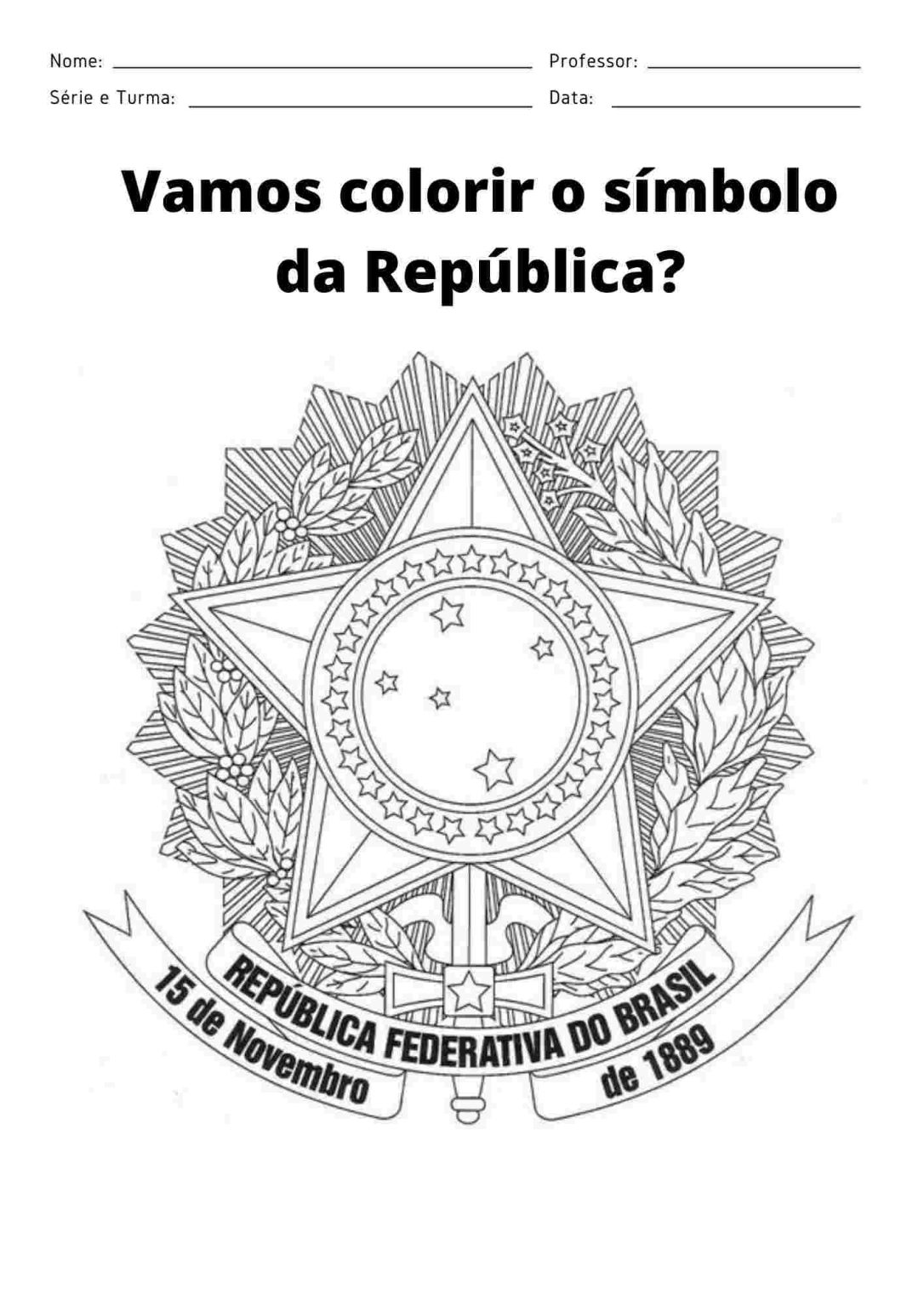 10 Atividades sobre Proclamação da República para educação infantil ...
