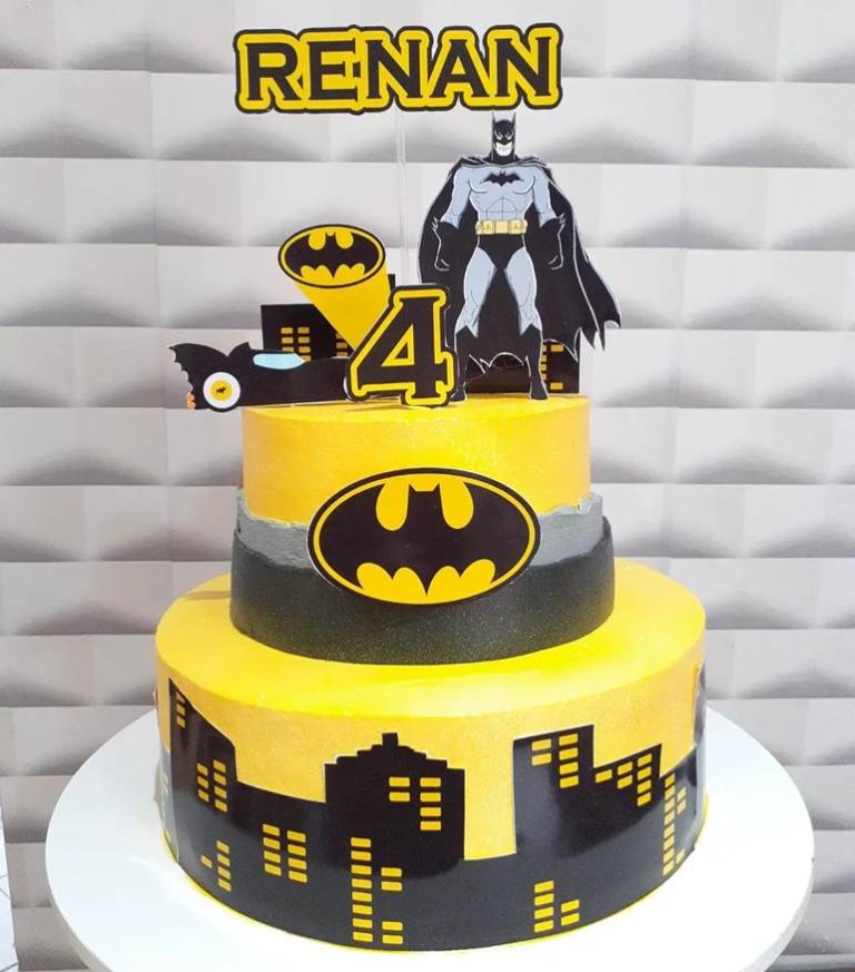Bolo do Batman: 60 modelos fantásticos do homem morcego - Artesanato ...