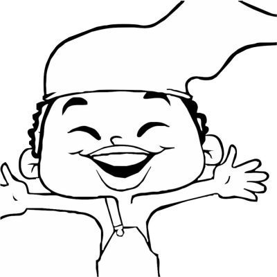 Saci para colorir: desenhos fáceis e divertidos - Artesanato Passo a Passo!