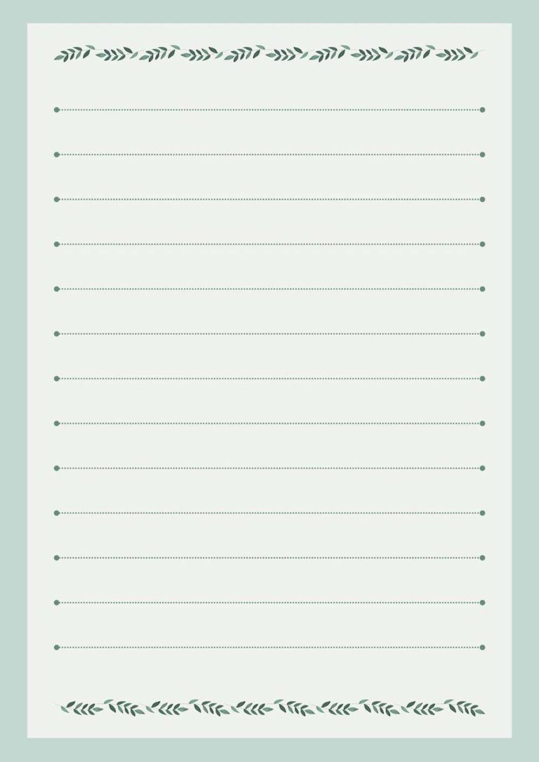 Papel de carta: 50 modelos lindos para imprimir antigos e atuais ...