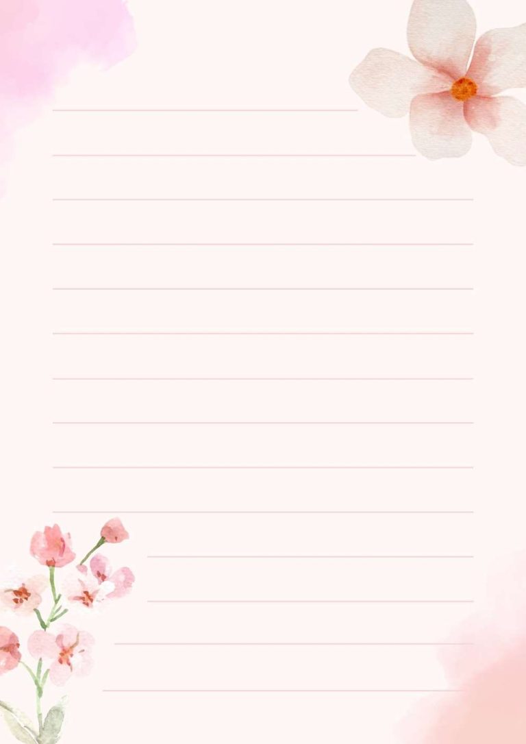 Papel de carta: 50 modelos lindos para imprimir antigos e atuais ...