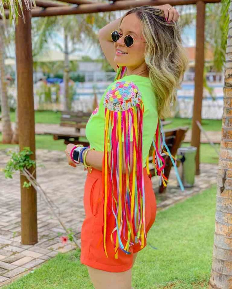 Ombreira de carnaval: como fazer, dicas +30 Ideias da moda - Artesanato ...