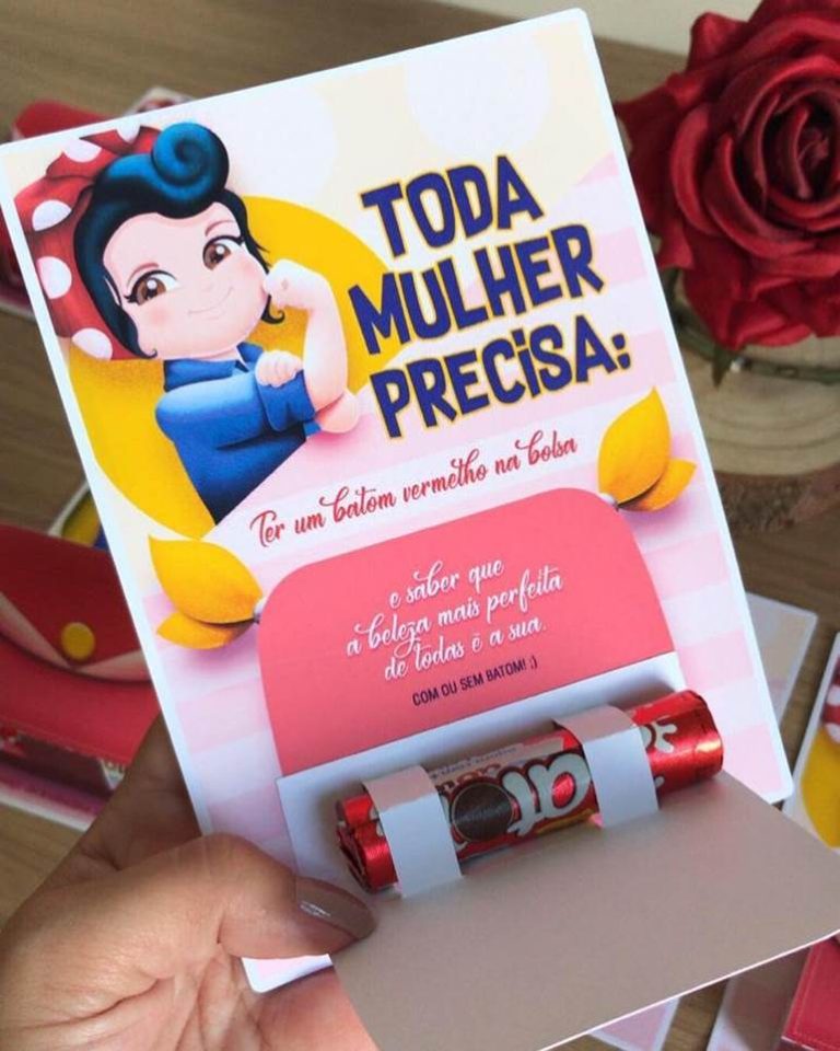 Lembrancinha Dia da Mulher: 40 ideias criativas e simples de fazer ...