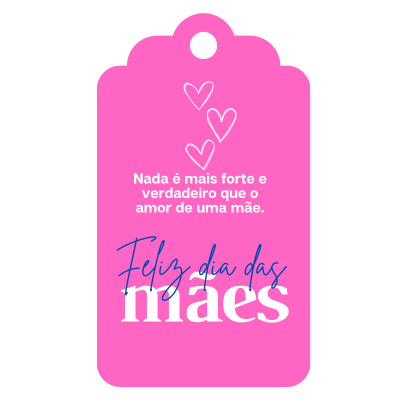 Tags Dia das Mães para imprimir grátis agora mesmo! - Artesanato Passo ...