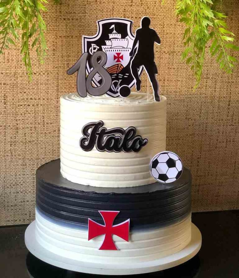 Bolo do Vasco: 50 modelos e topos personalizados do time - Artesanato ...