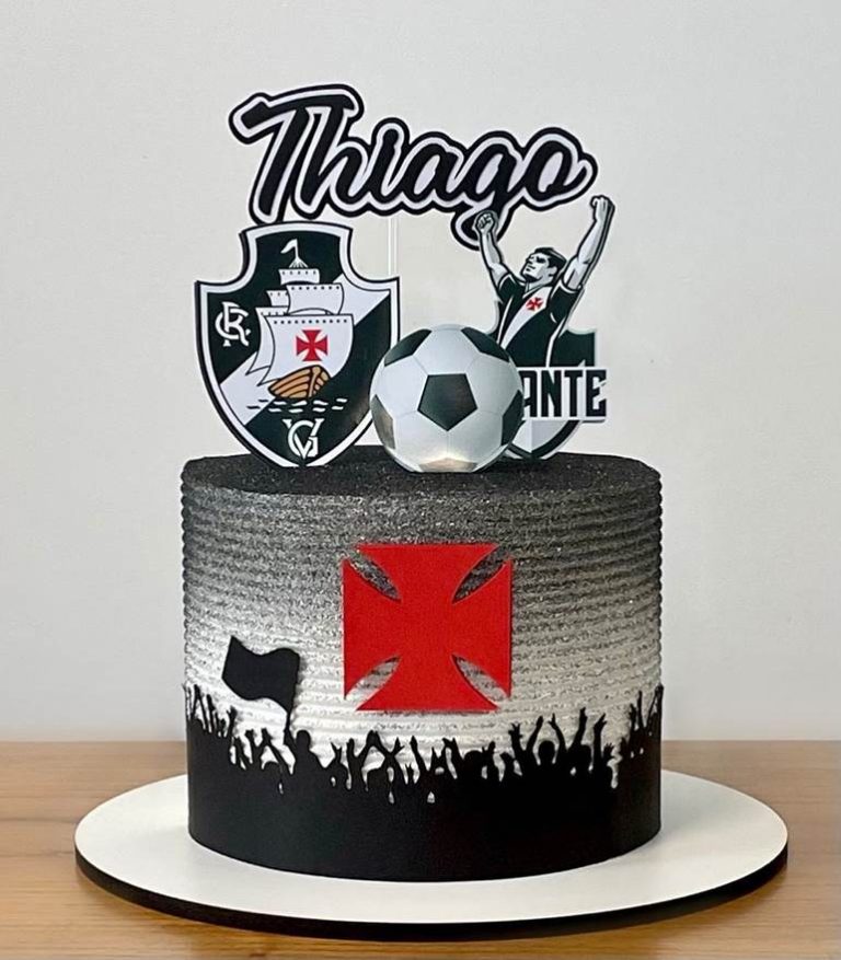 Bolo do Vasco: 50 modelos e topos personalizados do time - Artesanato ...