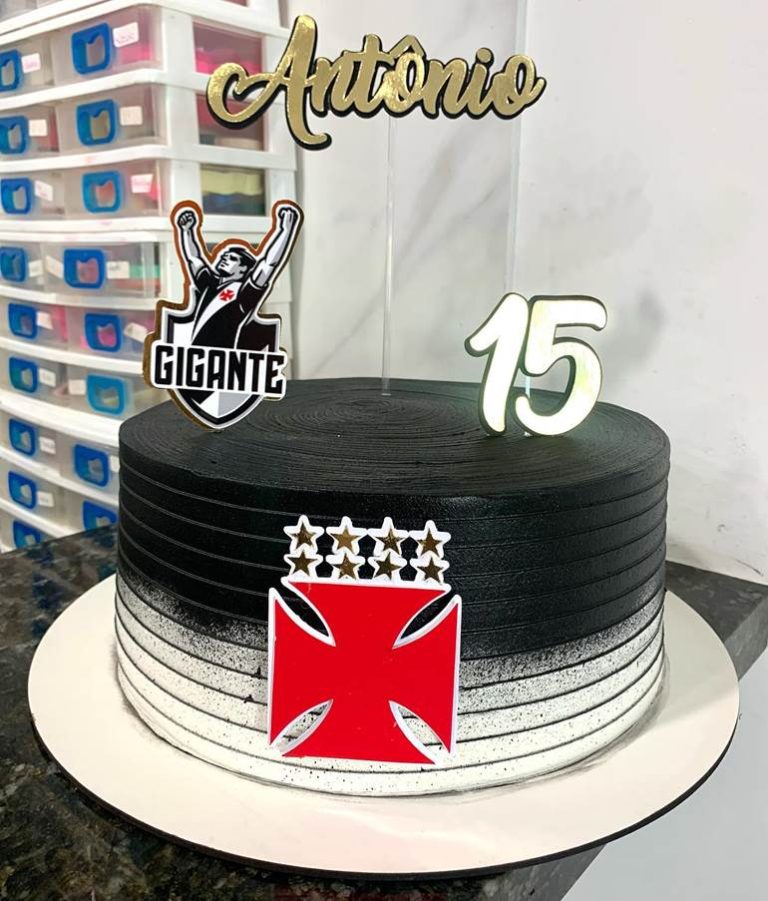Bolo do Vasco: 50 modelos e topos personalizados do time - Artesanato ...